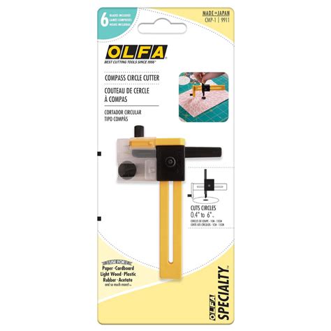Olfa Compass Circle Cutter Cmp 1 Zellora Goods Llc