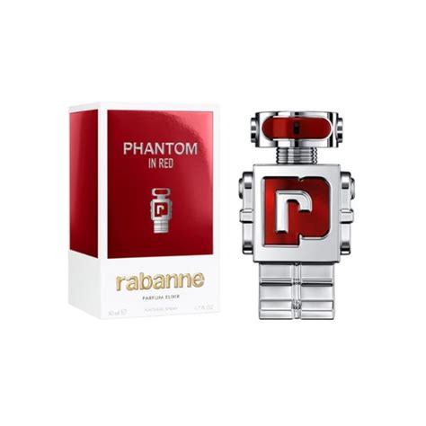 Paco Rabanne Phantom In Red Parfum Elixir Eau De Parfum Edp 50ml