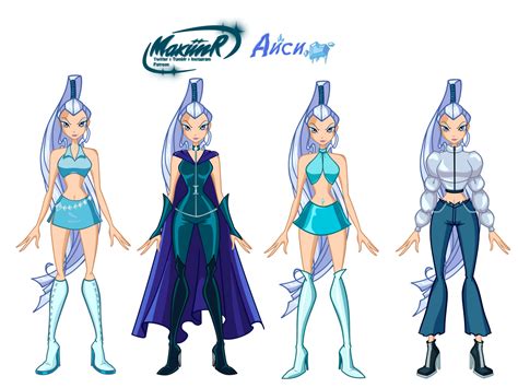 Winx Club Icy Outfits Sheet 1 And 2 Season Hd By Maxiinr On Deviantart
