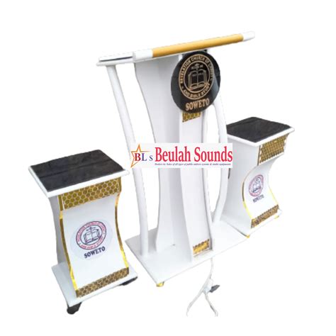 Podium Complete With 2 Small Size Tables Beulah Sounds