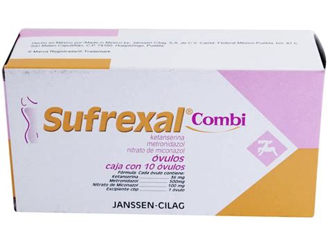 Janssen Sufrexal C 36 500 100 Mg 10 Ovulos Ket H E B México