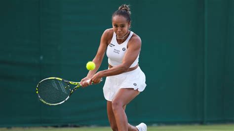 Wimbledon Leylah Annie Fernandez Et Ena Shibahara S Inclinent Au 3e