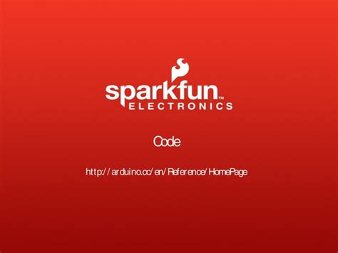 Arduino Section Programming Slides Ppt