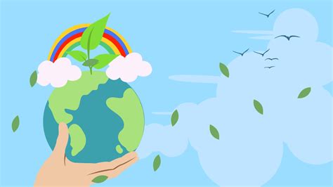 Free Earth Day Colorful Background Template To Edit Online