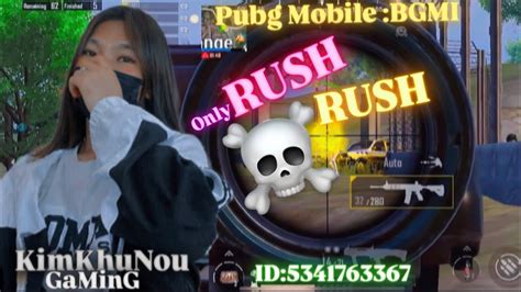 Only Rush Gameplay☠️ Kaki Thai Chavai Deh Jnk Ahe Guys🤣😂 Kimkhunou Youtube