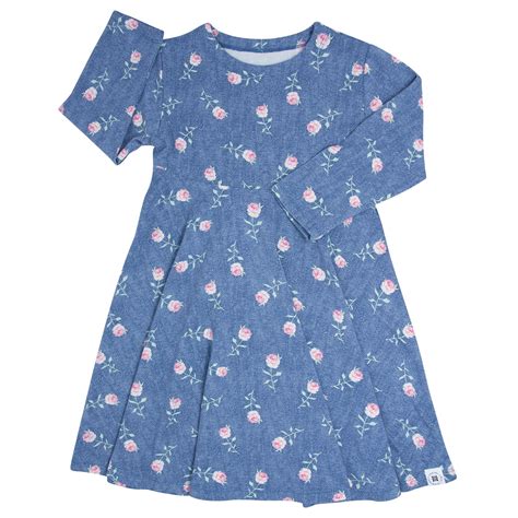 Bamboo Swirly Girl Dress Roxanne Sweet Bamboo