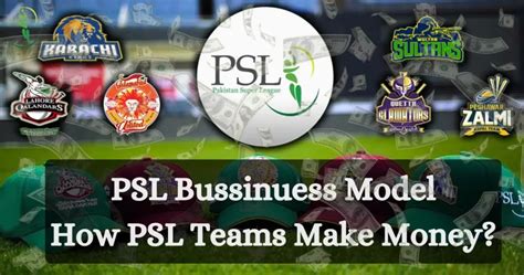 Psl Business Model How Psl Teams Make Money