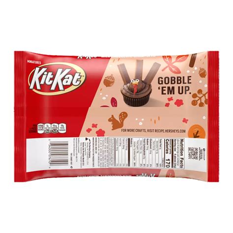 Kit Kat® Fall Harvest Milk Chocolate Miniatures Candy Bars 10 Oz Bag