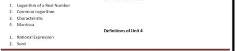 1 Logarithm Of A Real Number2 Common Logarithm3 Characteristic4 Ma