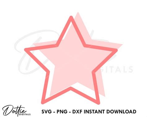 Pink Star Clip Art