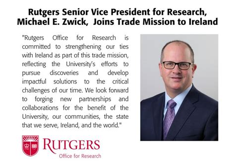 Michael Zwick On Linkedin Njirelandmission Research Development