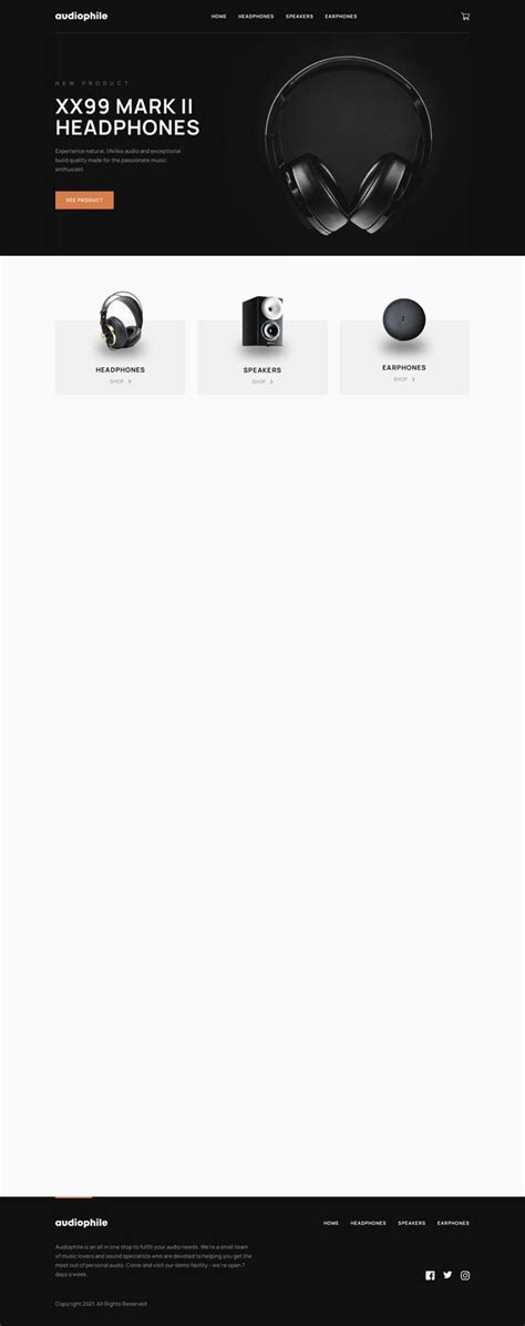 Frontend Mentor Audiophile E Commerce Website Using Nuxtjs Tailwind Css And Supabase Coding