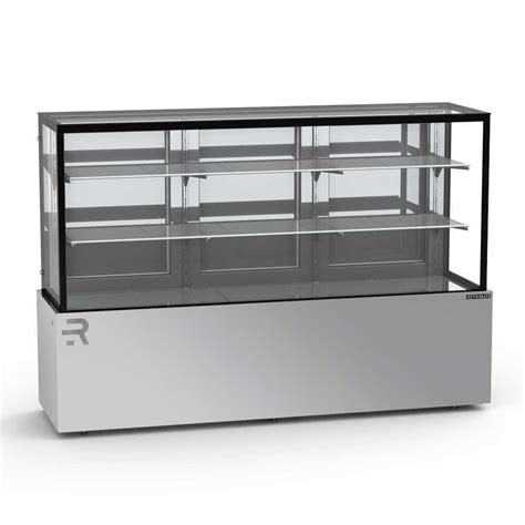 Vitrine Confeitaria Refrigerada Vanguard Top 180 Metros Inox Cvtr1800
