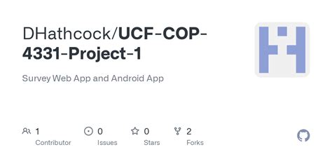 Github Dhathcockucf Cop 4331 Project 1 Survey Web App And Android App