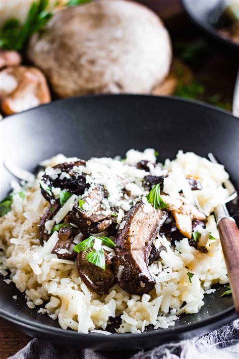Portobello Mushroom Risotto