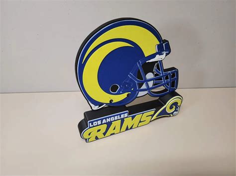 Los Angles Rams Wall Or Desk Display By Briankstan Makerworld Download Free 3d Models