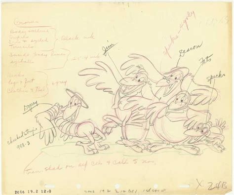 The Crows From Dumbo 1941 By Ward Kimball Disney Concept Art