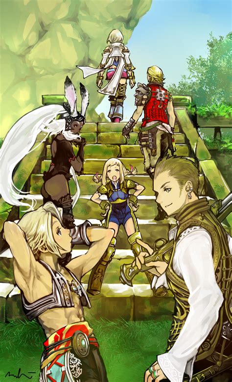 Fran Penelo Ashelia Bnargin Dalmasca Vaan Balthier And 1 More