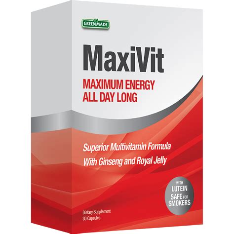 Buy Maxivit 30 Caps Medaid Official Store Medaid Uae