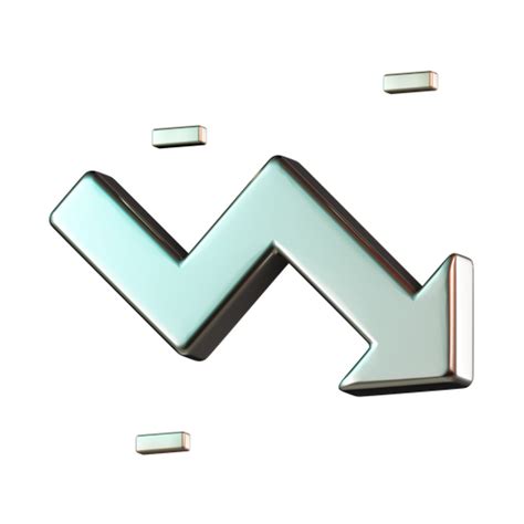 Chart Down Graph Loss Investment 3d Illustration Download On