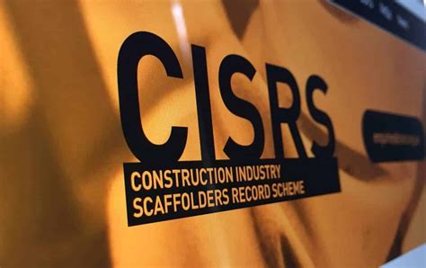 Cisrs Launches New Scaffolding Awareness Training
