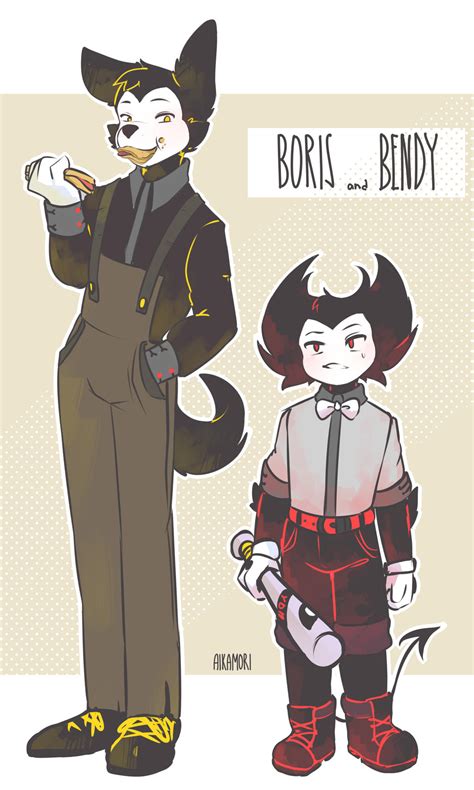 Boris And Bendy By Aikamori On Deviantart