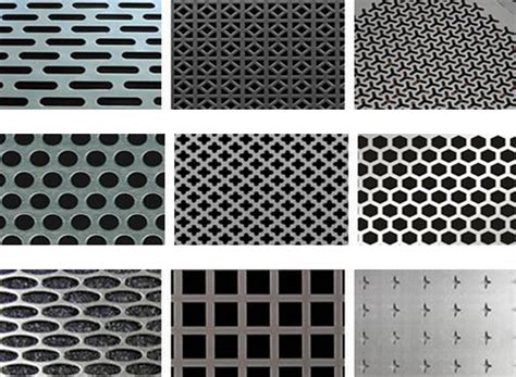 Perforated Sheet Metal Patterns