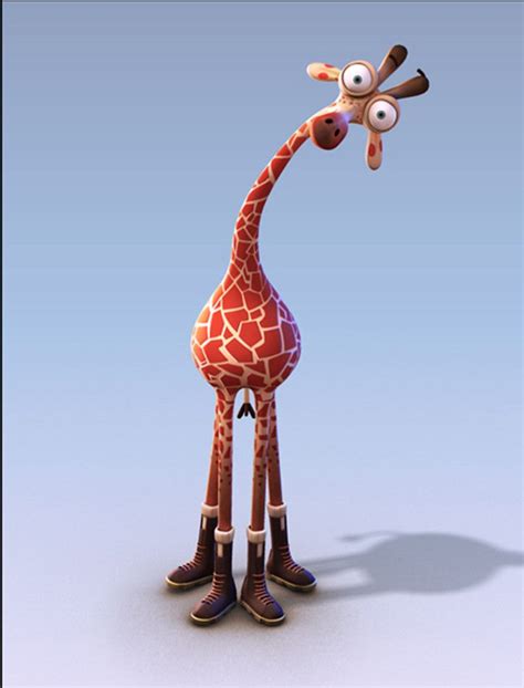 Artstation Cartoon Giraffe Ali Chenari Cartoon Giraffe Giraffe Art Giraffe