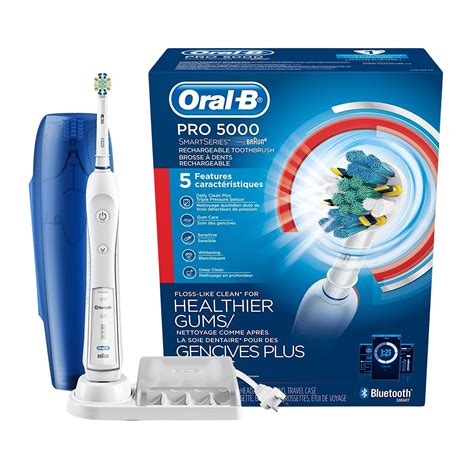 Oral B Pro 5000 With Bluetooth Technology Electric Rechargeable Toothb
