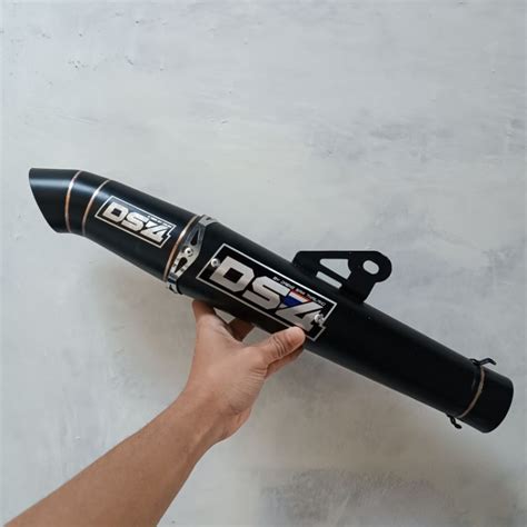 Ds4 Exhaust Conical Pipe 51mm Canister Daeng Sai4 Black Doff Only Shopee Philippines