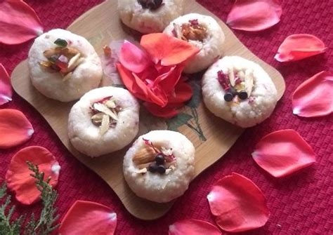 Rose Flavored Sondesh Recipe By Geeta Sachdev Cookpad