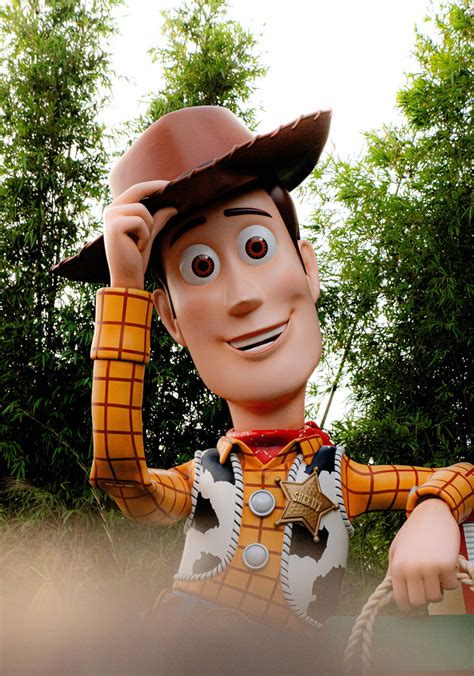 Happy Toy Story Character Pose Superhero Poster