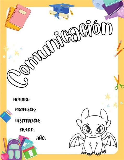 ᐉ Carátulas De Comunicación Para Niñas 2025 P Imprimir