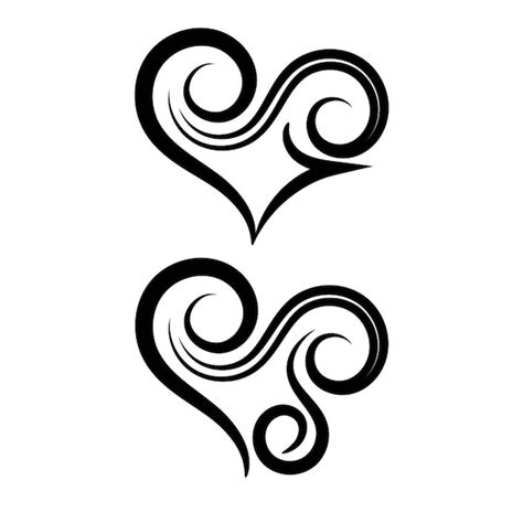 Premium Vector Beautiful Monogram Love Collection