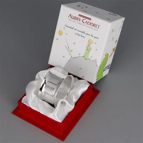 Rond De Serviette Argent Le Petit Prince Nuage