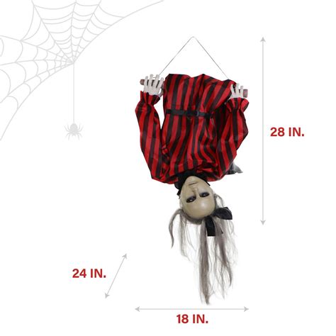Haunted Hill Farm Hanging Hank The Animatronic Upside Down Shaking