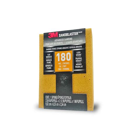 3m™ Sandblaster™ Esponja De Lijado Grano 180 Procura Center