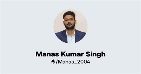 Manas Kumar Singh Instagram Linktree