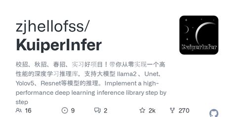 pull requests · zjhellofss kuiperinfer · github