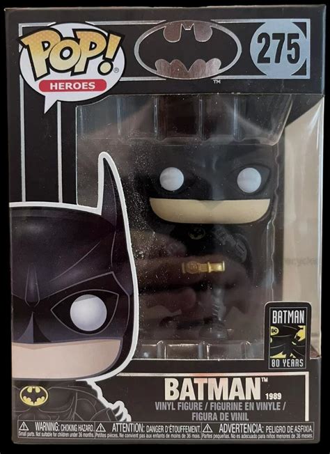 Batman 1989 [silver] 275 Prices Funko Pop Heroes New And Loose Values