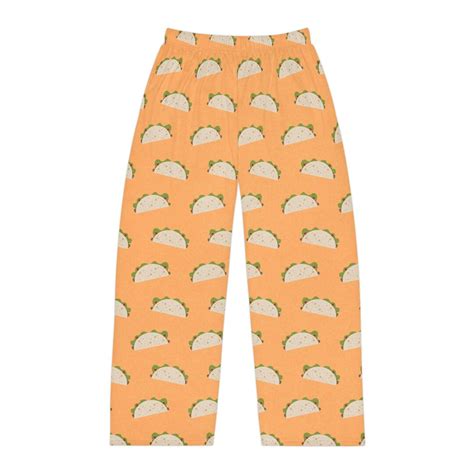 Taco Pajama Pants Mens Lounge Sleepwear Comfortable Nightwear