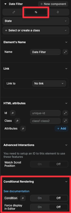 Weweb Crm Template Not Displaying An Element But Its Set To Block Display How Do I Weweb