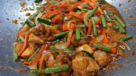 Resepi Ayam Masak Sos Thai Resipi Ayam Masak Thai Super Sedap