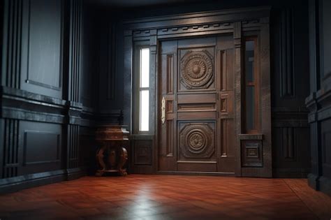 Premium Ai Image The Door To The Room