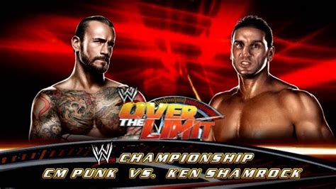 Cm Punk Vs Ken Shamrock For The Wwe Championship On Wwe 13 Youtube