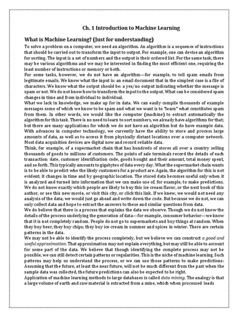 Ml Notes Pdf Statistical Classification Machine Learning