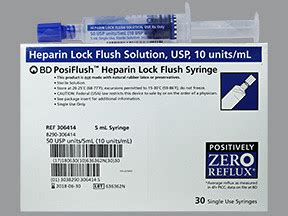 Heparin Lock Flush Injection Hep Lock Uses Precautions Side Effects