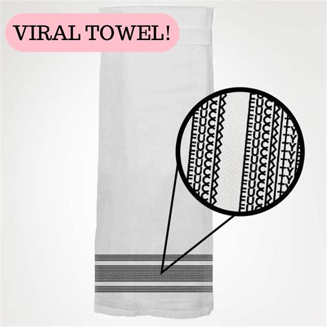 Viral Fuck Fuckity Fuck Striped Illusion Kitchen Towel Two Words