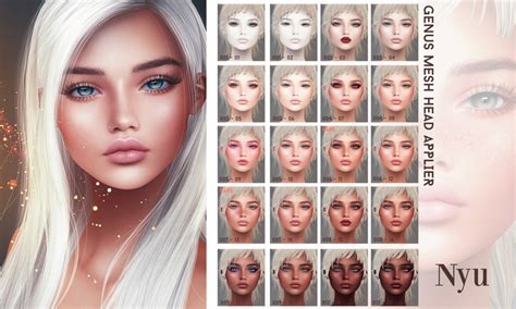 Second Life Marketplace Glam Affair Nyu Applier Genus 012 20