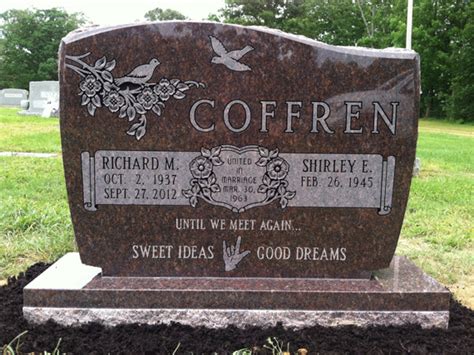 Double Headstone Designs